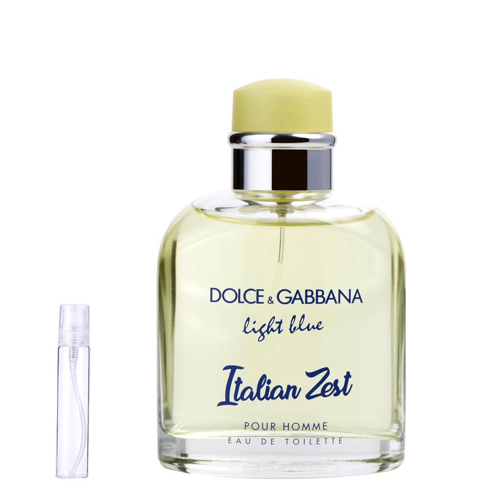 Light Blue Italian Zest Pour Homme by Dolce&Gabbana Fragrance Samples ...