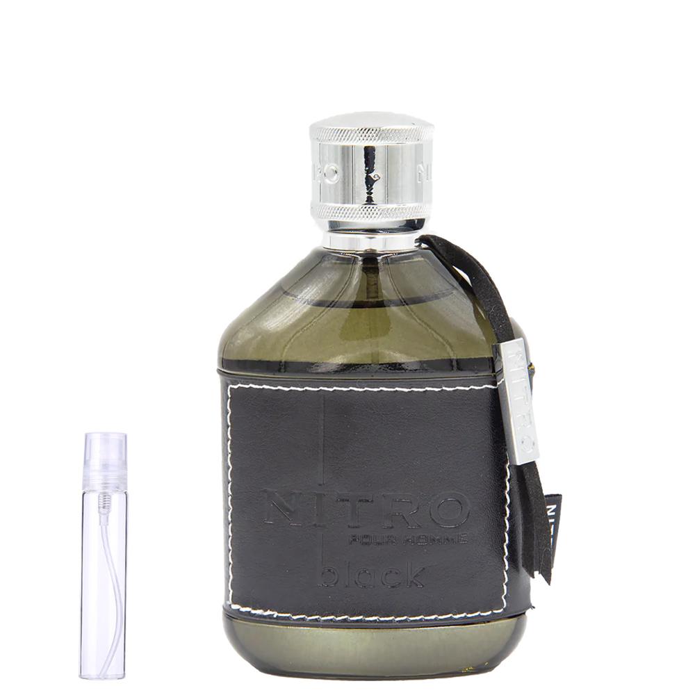 Nitro Black Pour Homme by Dumont Fragrance Samples | DecantX | Eau de ...