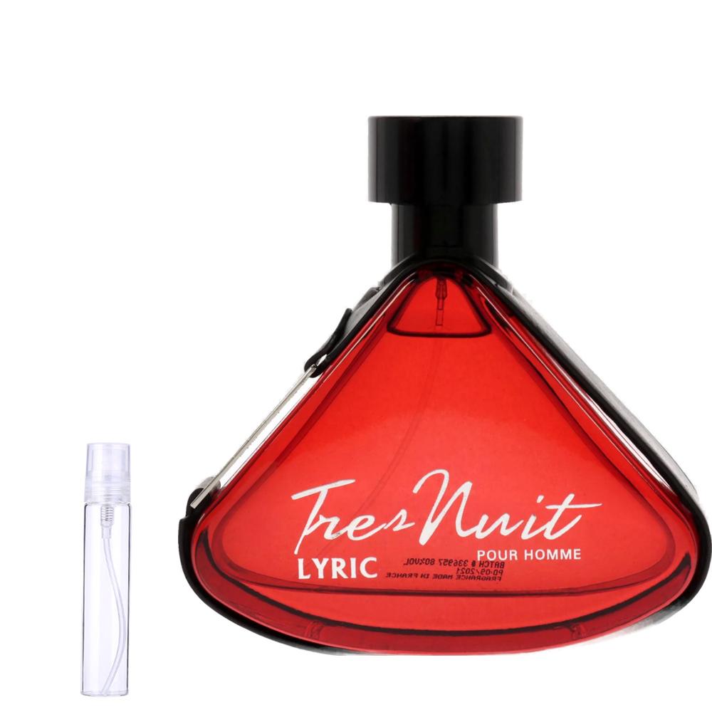 Tres Nuit Lyric by ARMAF Fragrance Samples | DecantX | Eau de Parfum ...