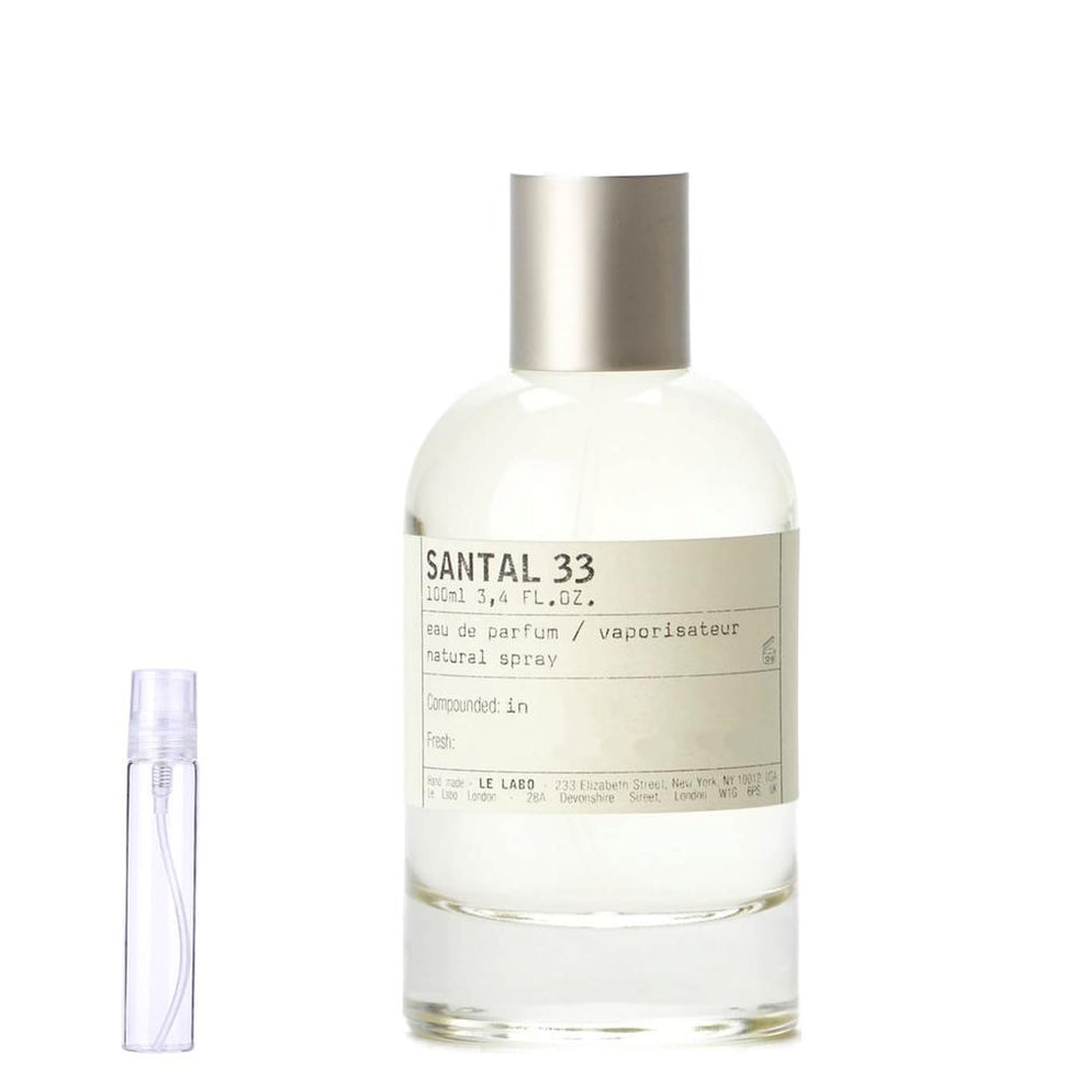 Santal 33 by Le Labo Fragrance Samples | DecantX | Eau de Parfum Scent ...