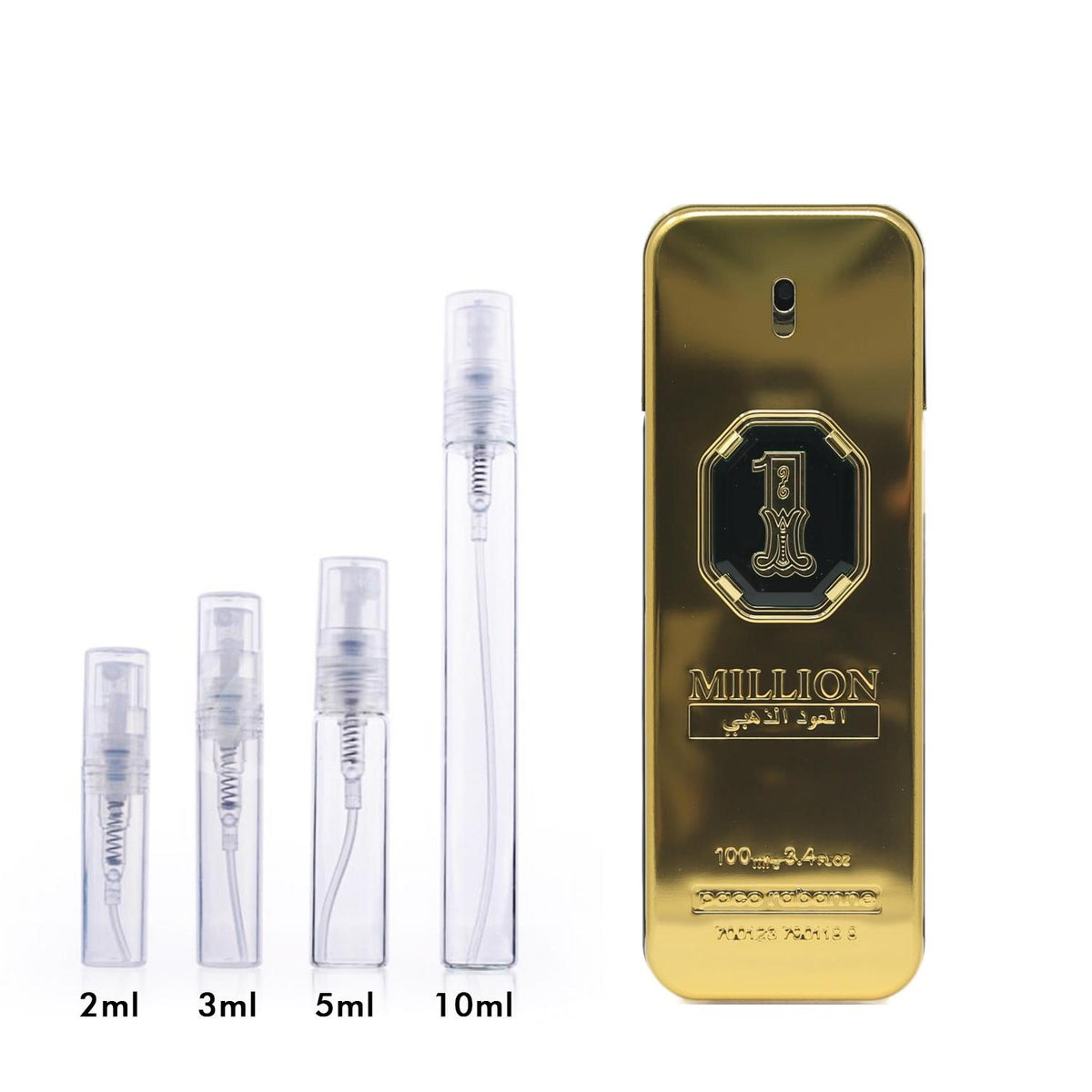 1 Million Golden Oud by Paco Rabanne Fragrance Samples | DecantX ...