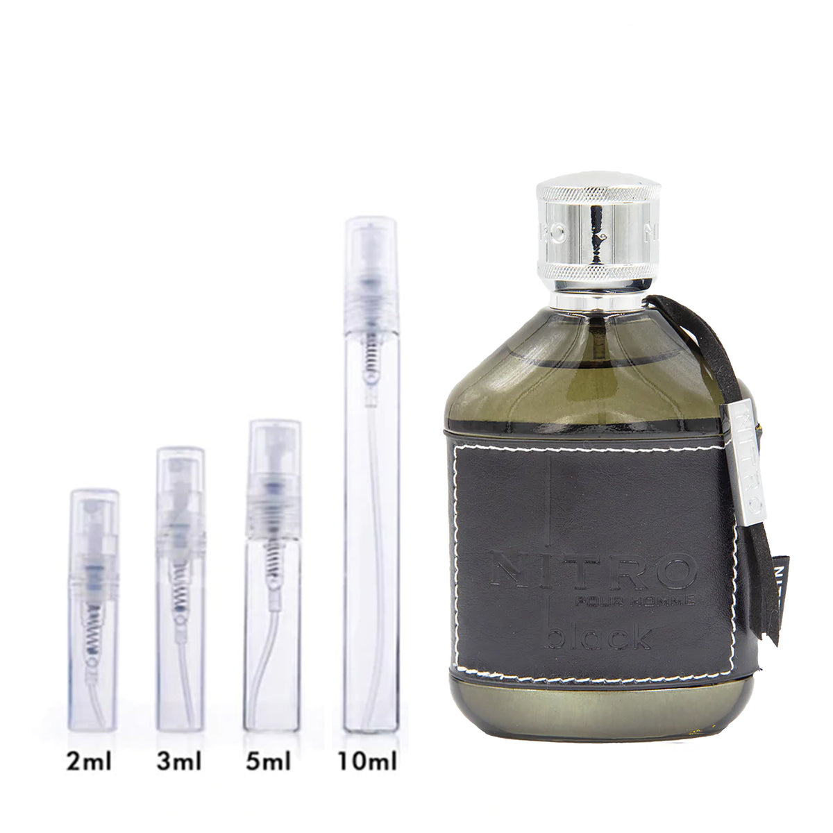 Nitro Black Pour Homme by Dumont Fragrance Samples | DecantX | Eau de ...